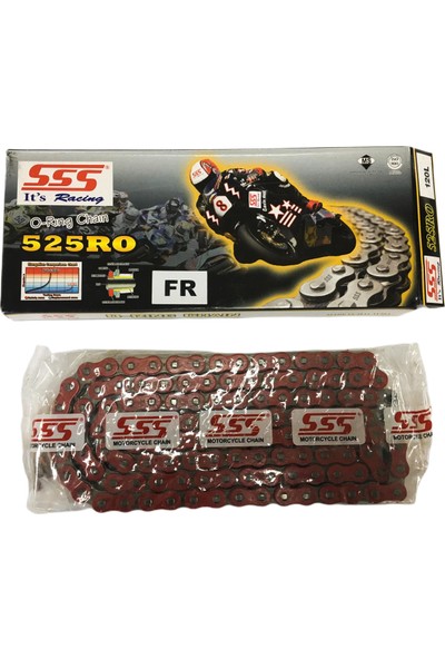 SSS Fr 525RO 120L Kırmızı 
