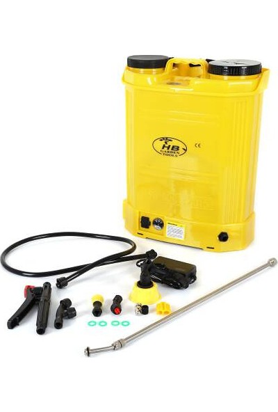 Hb Garden Tools Ilaçla Ma Pompası Hb Garden Tools Akülü Sırt Tipi 16 Litre Hb Garden Tools Ilaçla Ma Pompası Hb Garden Tools Akülü Sırt Tipi 16 Litre