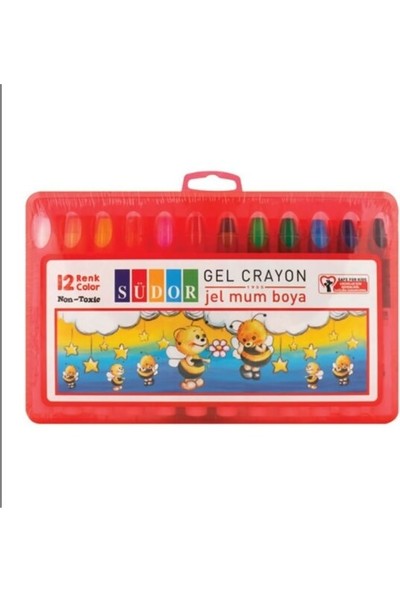 Südor Jel Mum Boya 12 Renk Plastik Kutu