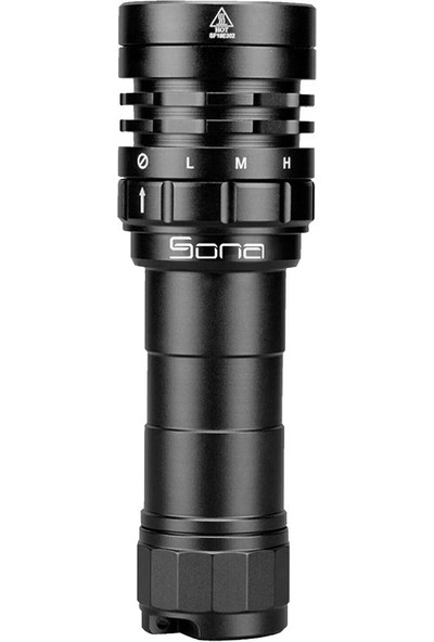Sona Fener SCUBA-3000, 3000 Lümen