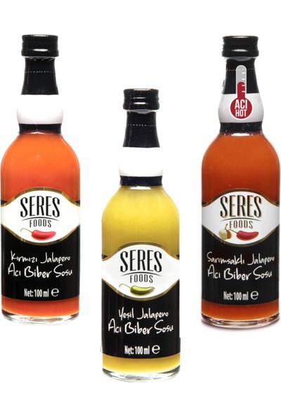 Seres Foods 3'lü Jalapeno Lezzet Seti Seres Foods 3'lü Jalapeno Lezzet Seti