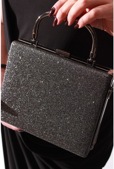 Rovigo Plus Kum Sim Platin Kadın Çanta