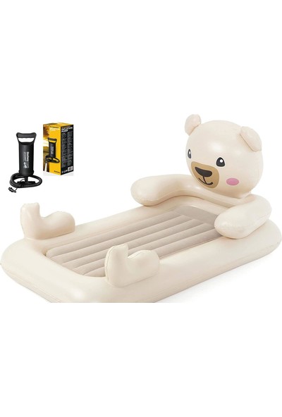 Bestway Pompalı -Teddy Bear Temalı, Şişme Çocuk Yatağı - Bestway 67712 Bestway Pompalı -Teddy Bear Temalı, Şişme Çocuk Yatağı - Bestway 67712