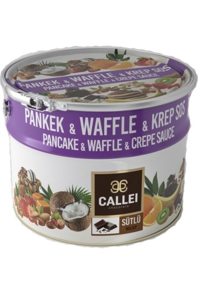Callei Sütlü Çikolata Waffle - Lokma - Pancake - Fondü 10 kg
