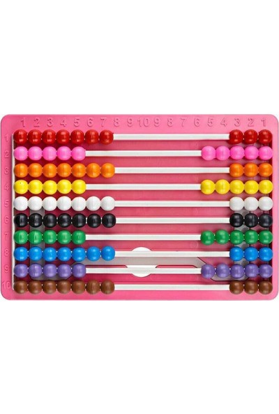 Brons Abaküs Raylı Mihsap Sayı Boncuğu Brons Abaküs Raylı Mihsap Sayı Boncuğu