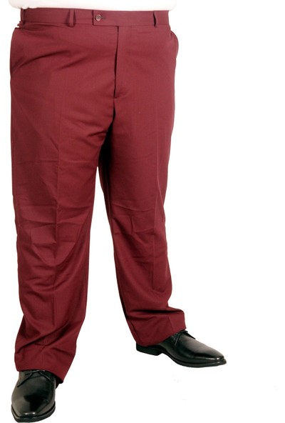 ModeXL Pantolon Kumas 17002 Bordo
