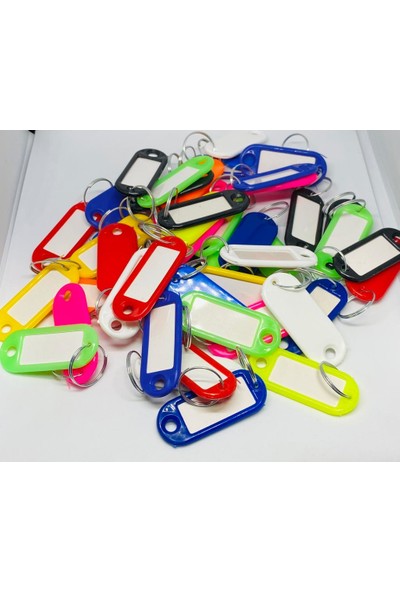 Tekin Plastik Anahtarlık - Isimli Renkli Anahtarlık (25 Adet) Tekin Plastik Anahtarlık - Isimli Renkli Anahtarlık (25 Adet)