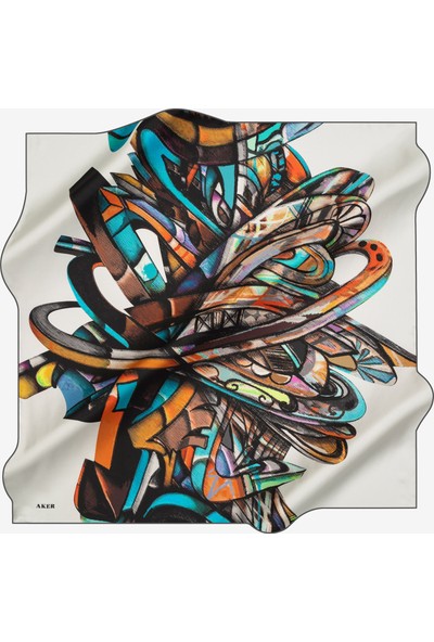 Aker 90X90 İpek Tivil