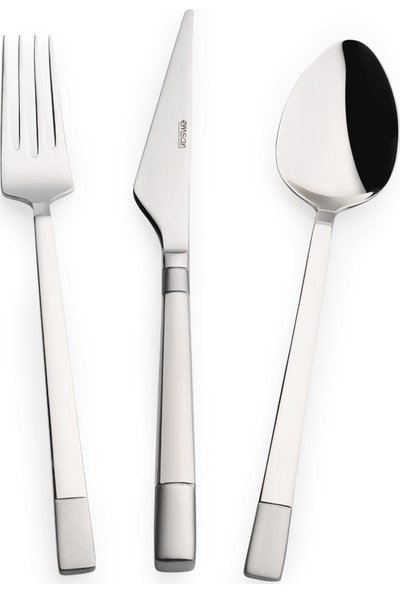 Emsan Duru 84 Parça kutulu Çatal Kaşık Bıçak Seti Emsan Duru 84 Parça kutulu Çatal Kaşık Bıçak Seti