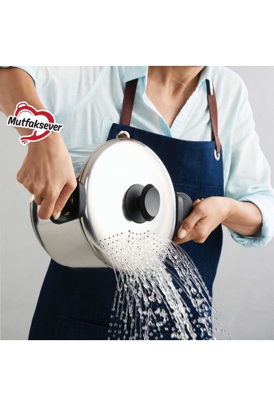 Karaca Mutfaksever Çelik Makarna Ve Mantı Tenceresi