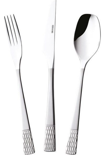 Emsan Verona 12 Kişilik 84 Parça Kutulu Çatal Kaşık Bıçak Seti