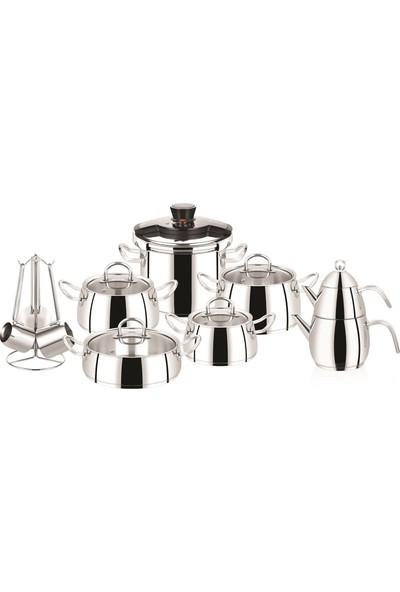 Karaca Yeni Zeyna 17 Parça Çelik Çeyiz Seti