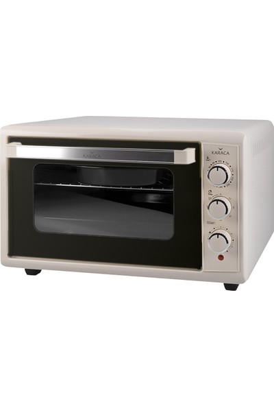 Karaca Maxi Fırın 50 Lt Krem - 2 Adet Tepsi Hediyeli