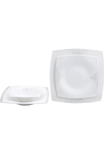 Karaca Meru 24 Parça 6 Kişilik Porselen Yemek Takımı