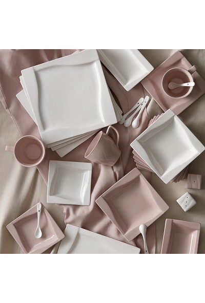 Karaca Rosalie 32 Parça 6 Kişilik Porselen Kahvaltı/Servis Takımı