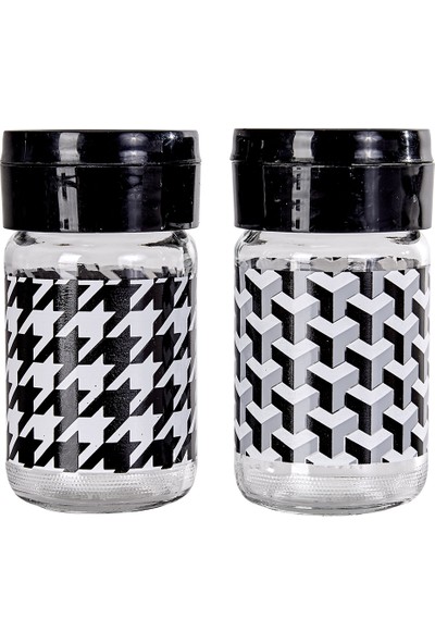 Karaca Black White Tuzluk Biberlik