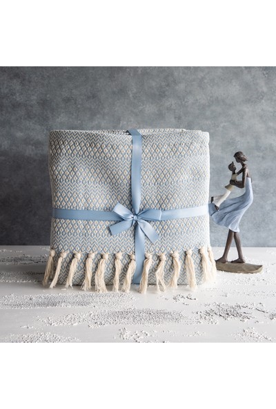 Karaca Home Levi Turkuaz Çift Kişilik Pike