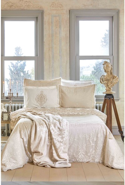 Karaca Home Desire Bej 10 Parça Çeyiz Seti