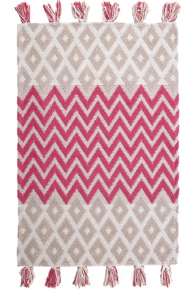 Karaca Home Ethnic Paspas 60x90 cm Fusya Karaca Home Ethnic Paspas 60x90 cm Fusya