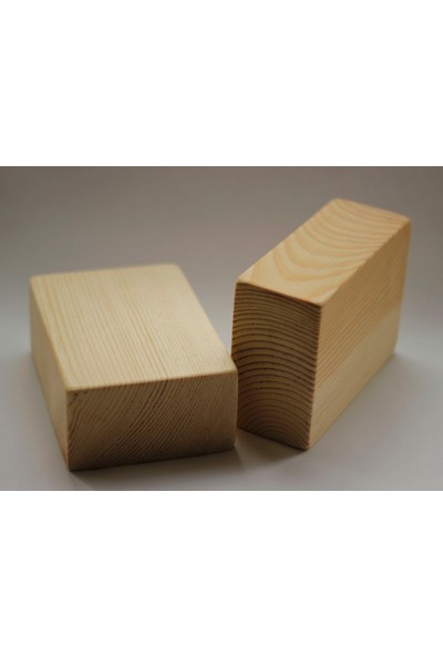 Polente Design Ahşap Yoga Blok Ikili Yoga Blok Set 14X10X5,5 cm Polente Design Ahşap Yoga Blok Ikili Yoga Blok Set 14X10X5,5 cm