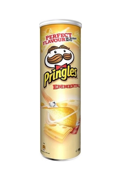 Pringles Emmental Cheese Cips 165 gr Pringles Emmental Cheese Cips 165 gr
