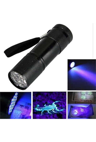 Sarfex Uv Işık El Feneri 9 LED Ultraviyole Mor Işık Para Döviz Banknot Kimlik Kontrol Cihazı Sarfex Uv Işık El Feneri 9 LED Ultraviyole Mor Işık Para Döviz Banknot Kimlik Kontrol Cihazı