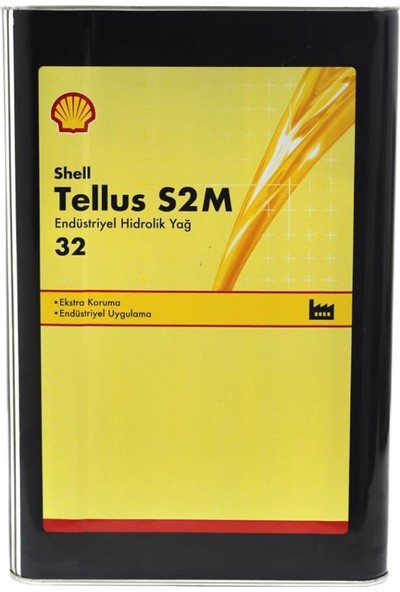 Shell Tellus S2M 32 Yüksek Performanslı Hidrolik Yağ 15 kg
