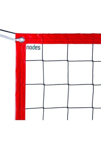 Voleybol Filesi Ağı - Kırmızı - Standart Voleybol Filesi Ağı - Kırmızı - Standart
