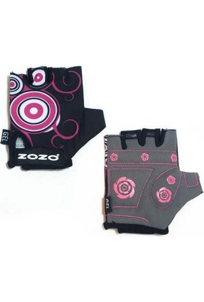 Zozo Çocuk Bisiklet Eldiveni Xs 4-6 Yaş Pembe