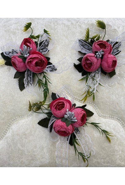 Özlem Çeyiz 3'lü Söz Nişan Bohçası Süslemek Için Iğneli Bohça Süsü-Pembe Özlem Çeyiz 3'lü Söz Nişan Bohçası Süslemek Için Iğneli Bohça Süsü-Pembe