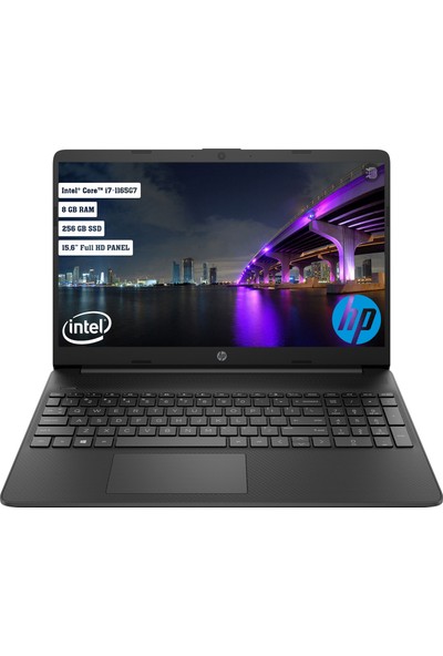 HP 15S-FQ2019NT Intel Core i7 1165G7 8GB 256GB SSD Freedos 15.6 HP 15S-FQ2019NT Intel Core i7 1165G7 8GB 256GB SSD Freedos 15.6