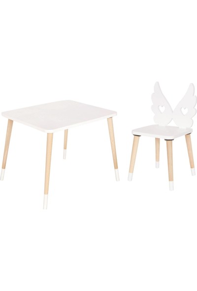 Go Baby Beyaz Kanat Aktivite Masa Sandalyesi Go Baby Beyaz Kanat Aktivite Masa Sandalyesi