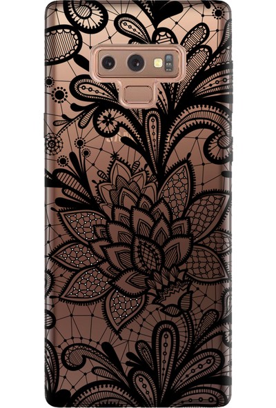 Cekuonline Samsung Galaxy Note 9 Kılıf Baskılı Desenli Silikon Arka Kapak - Mandala Gül Cekuonline Samsung Galaxy Note 9 Kılıf Baskılı Desenli Silikon Arka Kapak - Mandala Gül