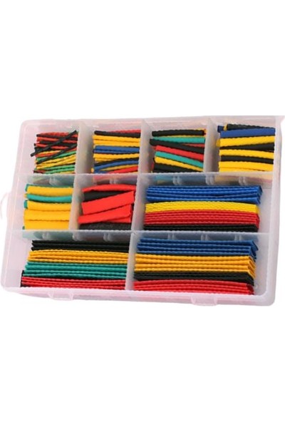 Profisher Polyolefin Shrink 2:1 Daralan Makaron Kablo Yalıtım 328 Li Kutuda Profisher Polyolefin Shrink 2:1 Daralan Makaron Kablo Yalıtım 328 Li Kutuda