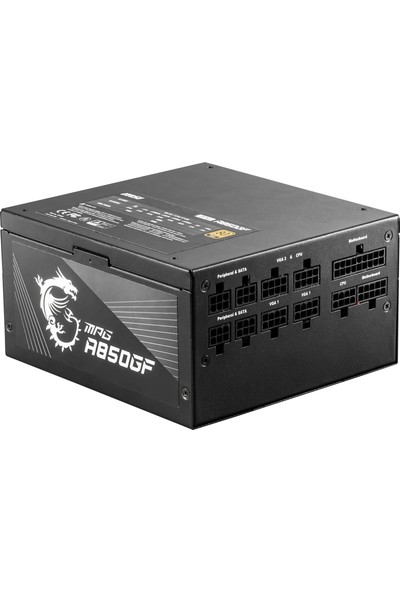 Msı Mpg A850GF 850W 80+ Gold Power Supply Msı Mpg A850GF 850W 80+ Gold Power Supply