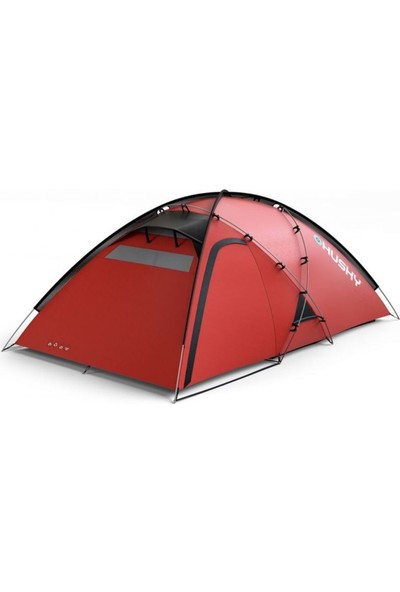 Husky Felen 3+1 Kişilik Çadır - Kırmızı