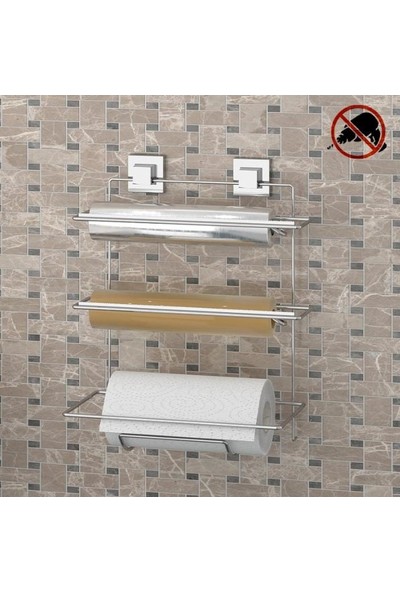 Geseus Yapışkanlı Folyoluk Streçlik Kağıt Havlu Asacağı EF032