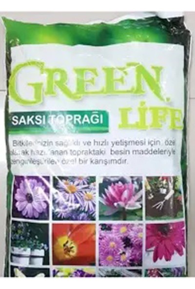 Green Life Bitki Çiçek Toprağı Torf 5 lt Green Life Bitki Çiçek Toprağı Torf 5 lt