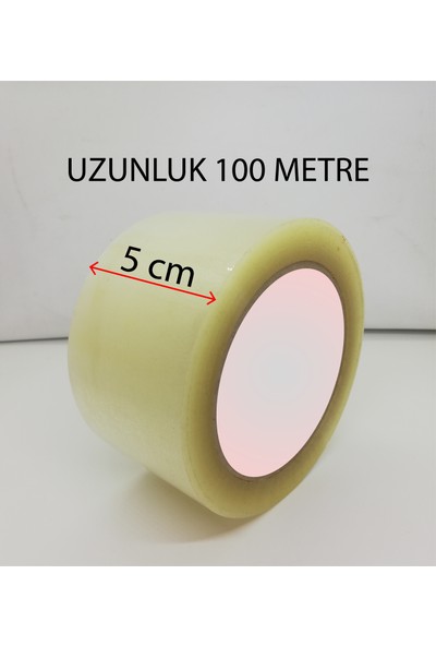 Şeffaf Koli Bandı 50 x 100 mt