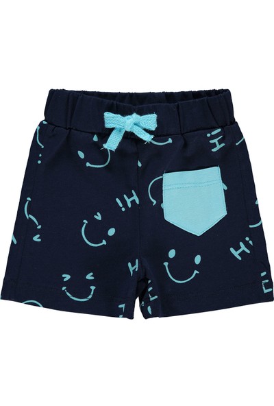 Civil Baby Erkek Bebek Şort 6-18 Ay Lacivert Civil Baby Erkek Bebek Şort 6-18 Ay Lacivert