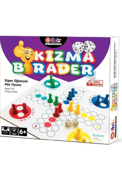 İbis Kızma Birader Oyunu Ahşap Kızma Birader 1. Kalite İbis Kızma Birader Oyunu Ahşap Kızma Birader 1. Kalite