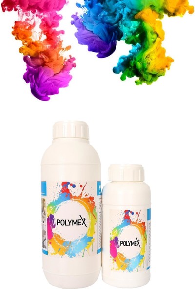 Polymex 1500 Gr. A + B Ultra Şeffaf Epoksi Reçine Hobi Seti (Sararma Dirençli) Polymex 1500 Gr. A + B Ultra Şeffaf Epoksi Reçine Hobi Seti (Sararma Dirençli)