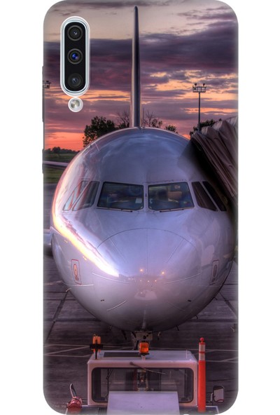 Cekuonline Samsung Galaxy A70 Kılıf Baskılı Desenli Silikon Telefon Kapak - Boeing Cekuonline Samsung Galaxy A70 Kılıf Baskılı Desenli Silikon Telefon Kapak - Boeing