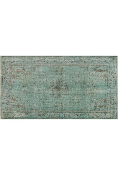 Allmode El Dokuma Yün'lü Vintage Halı 7367 ÖLÇÜ;112 x 210