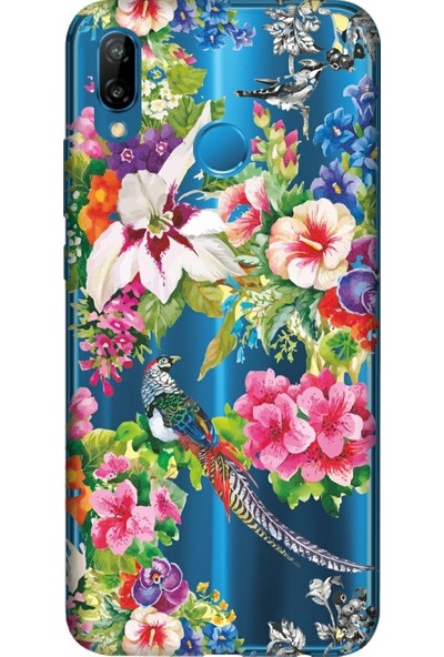 Cekuonline Huawei P20 Lite Uyumlu Kılıf Baskılı Desenli Silikon - Kuş Cenneti Cekuonline Huawei P20 Lite Uyumlu Kılıf Baskılı Desenli Silikon - Kuş Cenneti