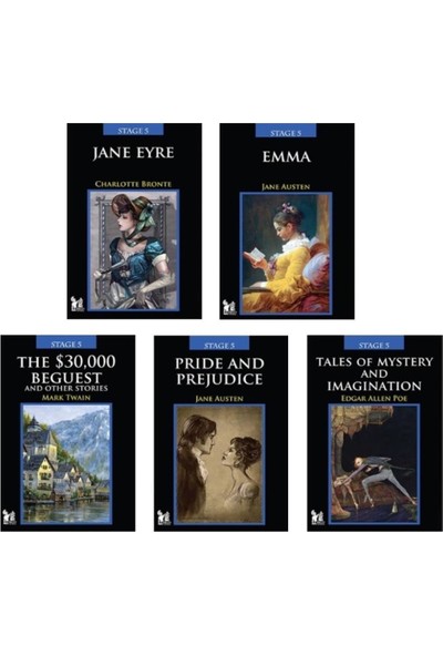 Altın Post Yayınları Ingilizce Hikayeler 5 Kitap Set (Stage 5) Altın Post Yayınları Ingilizce Hikayeler 5 Kitap Set (Stage 5)