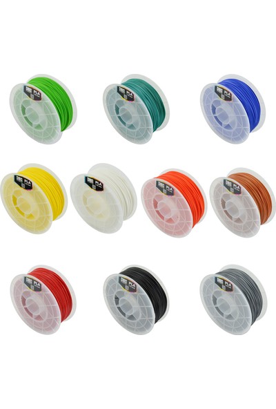 Filameon Pla Filament 10 RenkX5m Filameon Pla Filament 10 RenkX5m