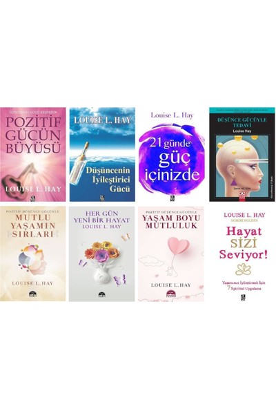 Martı Yayınları Louise L. Hay Pozitif Gücün Büyüsü Seti 8 Kitap Martı Yayınları Louise L. Hay Pozitif Gücün Büyüsü Seti 8 Kitap