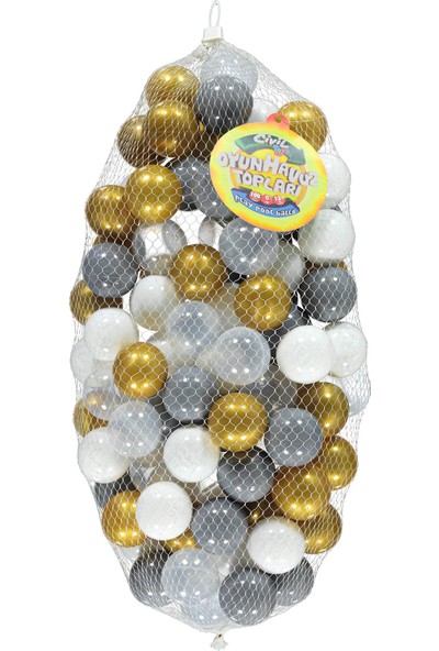 Civil Toys 6 cm 100 Lü Havuz Topu Altın