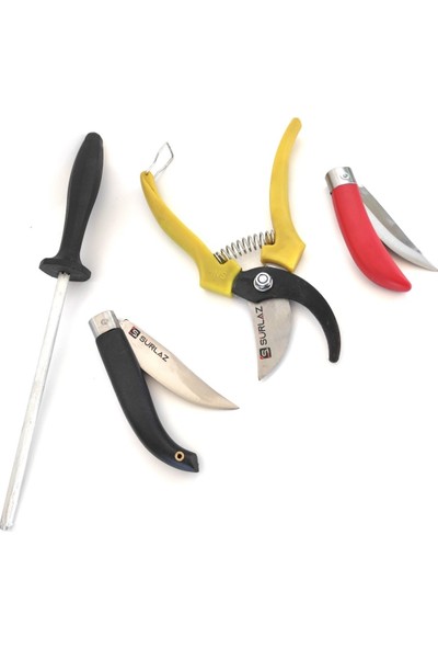 Sürlaz Bağ Budama Makası Set 4'lü
